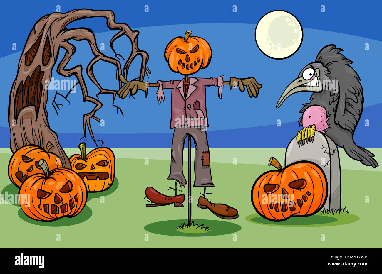 Spooky characters hi-res stock photography and images - Alamy