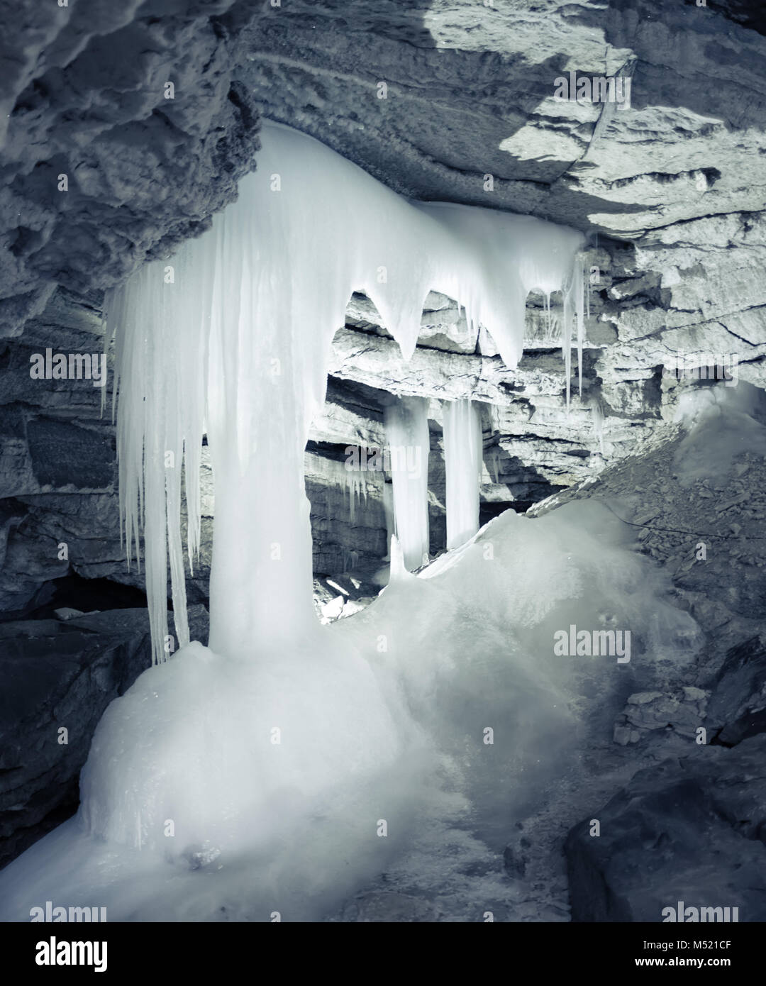 The Ice cave Stock Photo - Alamy