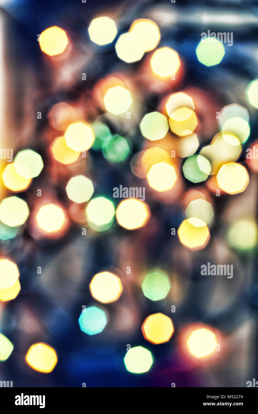 Background of a colorful bokeh Stock Photo - Alamy