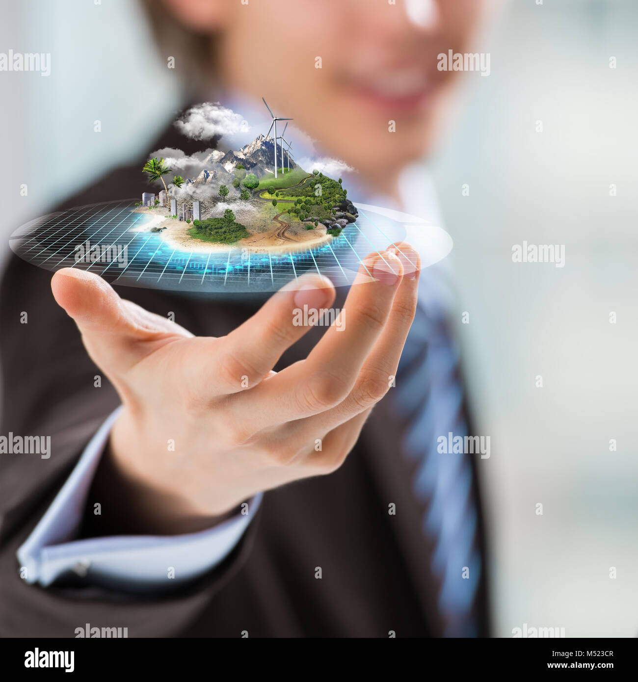 Better world future tree hi-res stock photography and images - Alamy