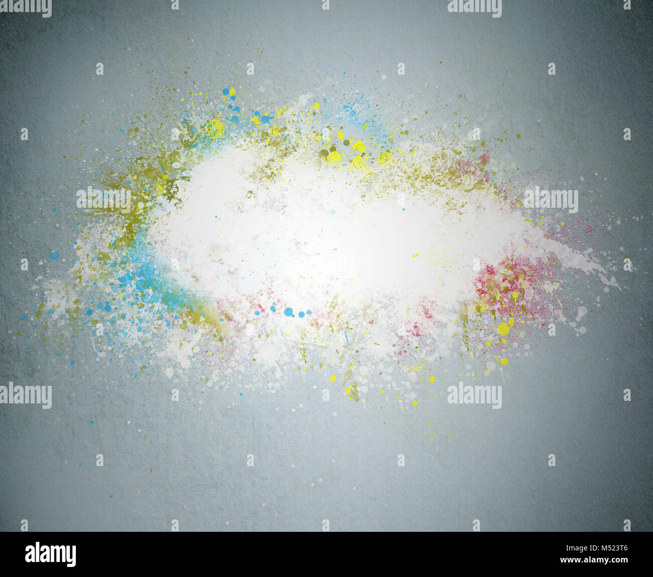 Creative grunge background. Graffiti splatter on a wall Stock Photo - Alamy