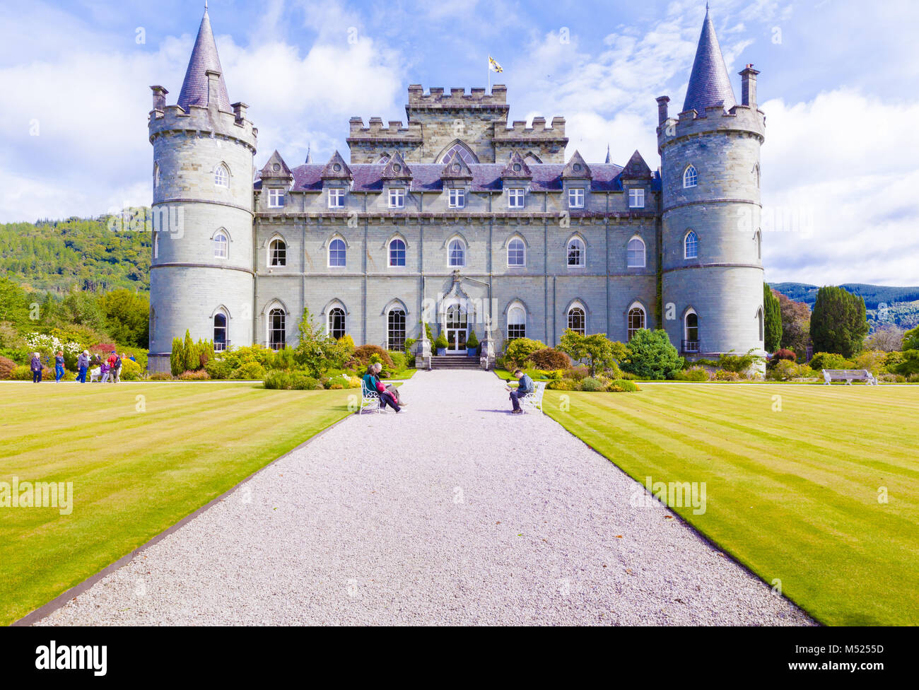 Invereray castle hi-res stock photography and images - Alamy