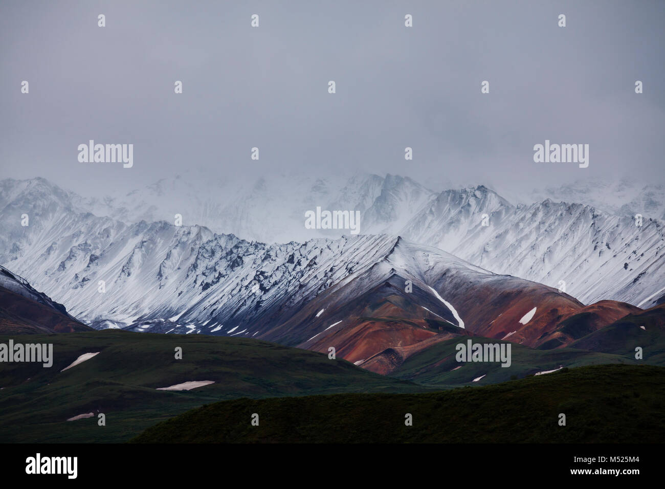 Mountains in Alaska Stock Photo - Alamy