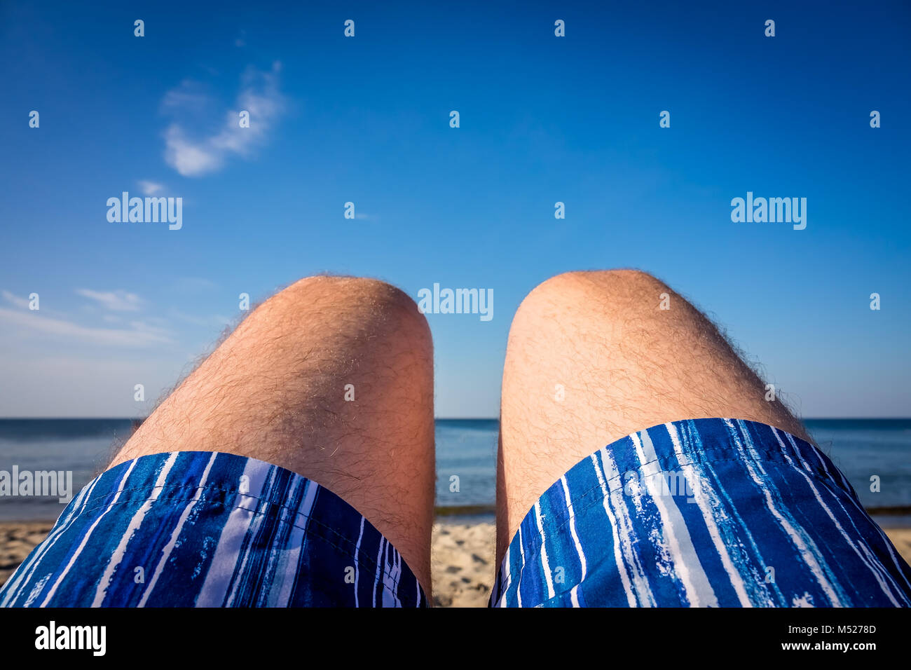 Sunbather Legs Stock Photos & Sunbather Legs Stock Images - Alamy