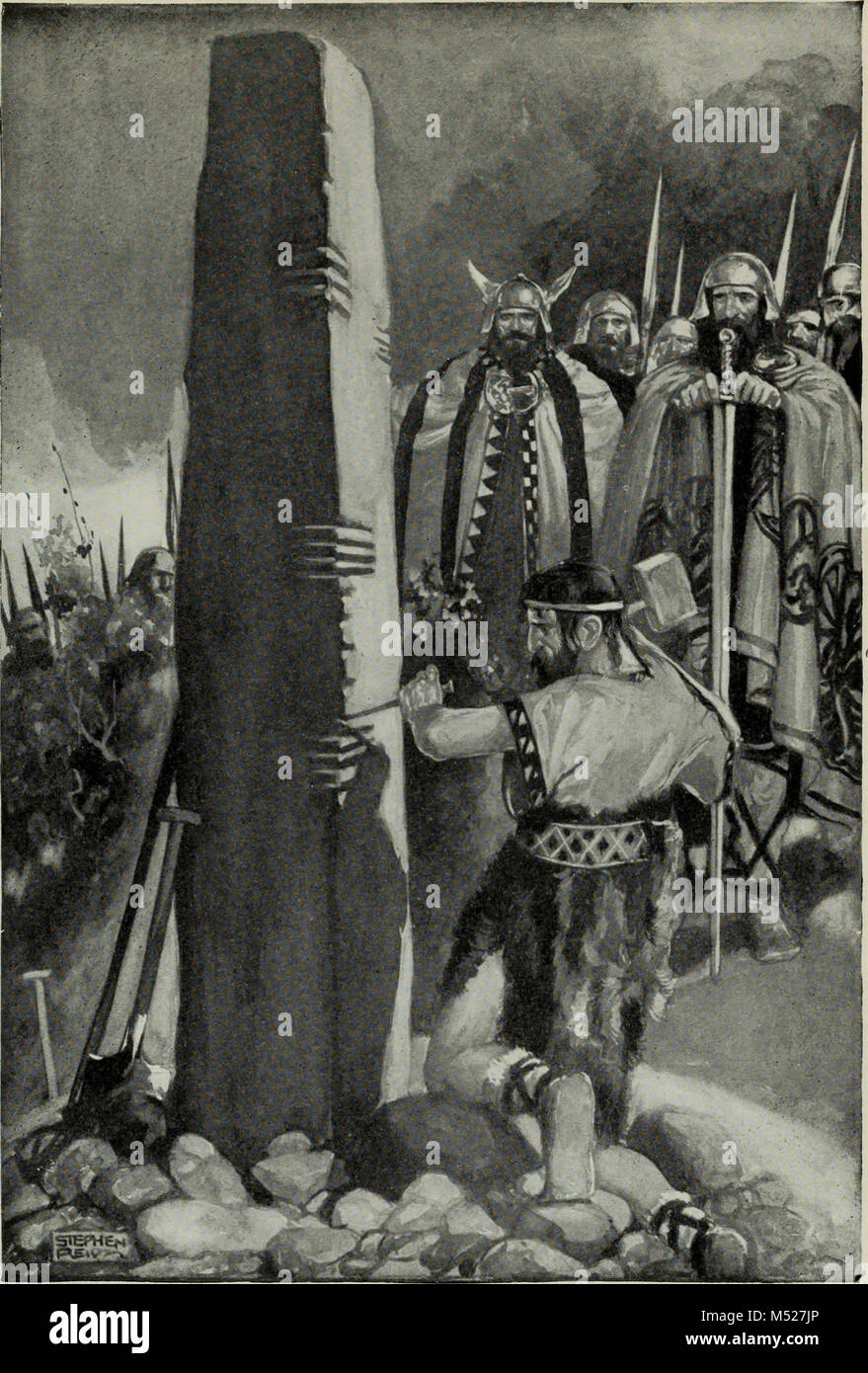 "Myths and legends ; the Celtic race" (1910 Stock Photo - Alamy