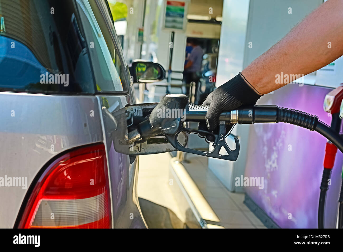 filling of modern car Stock Photo - Alamy