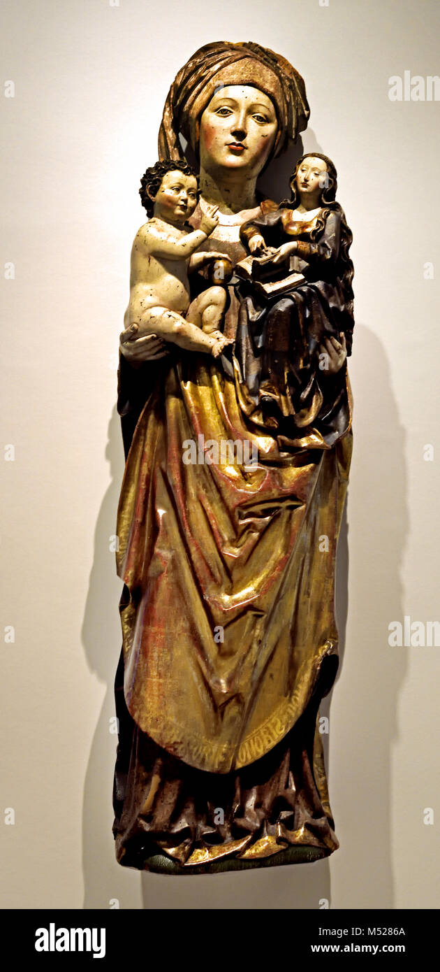 Virgin mary child saint anne hi-res stock photography and images - Alamy