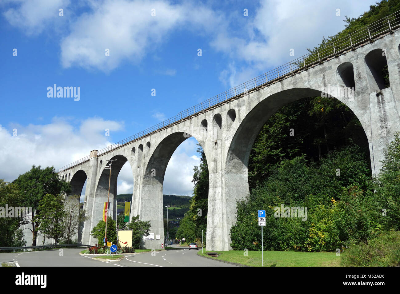 bridge in willingen, germany Stock Photo - Alamy
