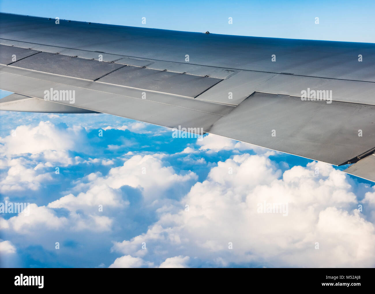 the view from the window of a passenger plane Stock Photo - Alamy