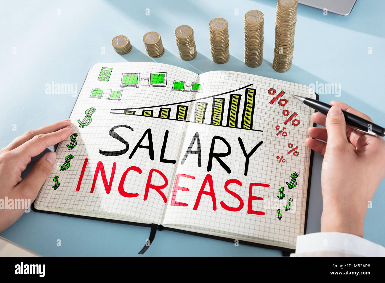 Salary pay increase hi-res stock photography and images - Alamy