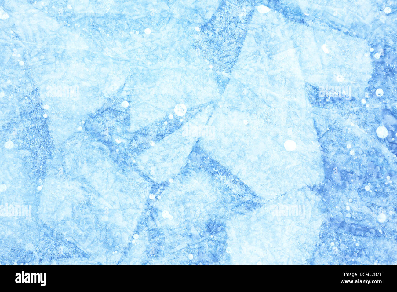Blue background of Ice texture Stock Photo - Alamy