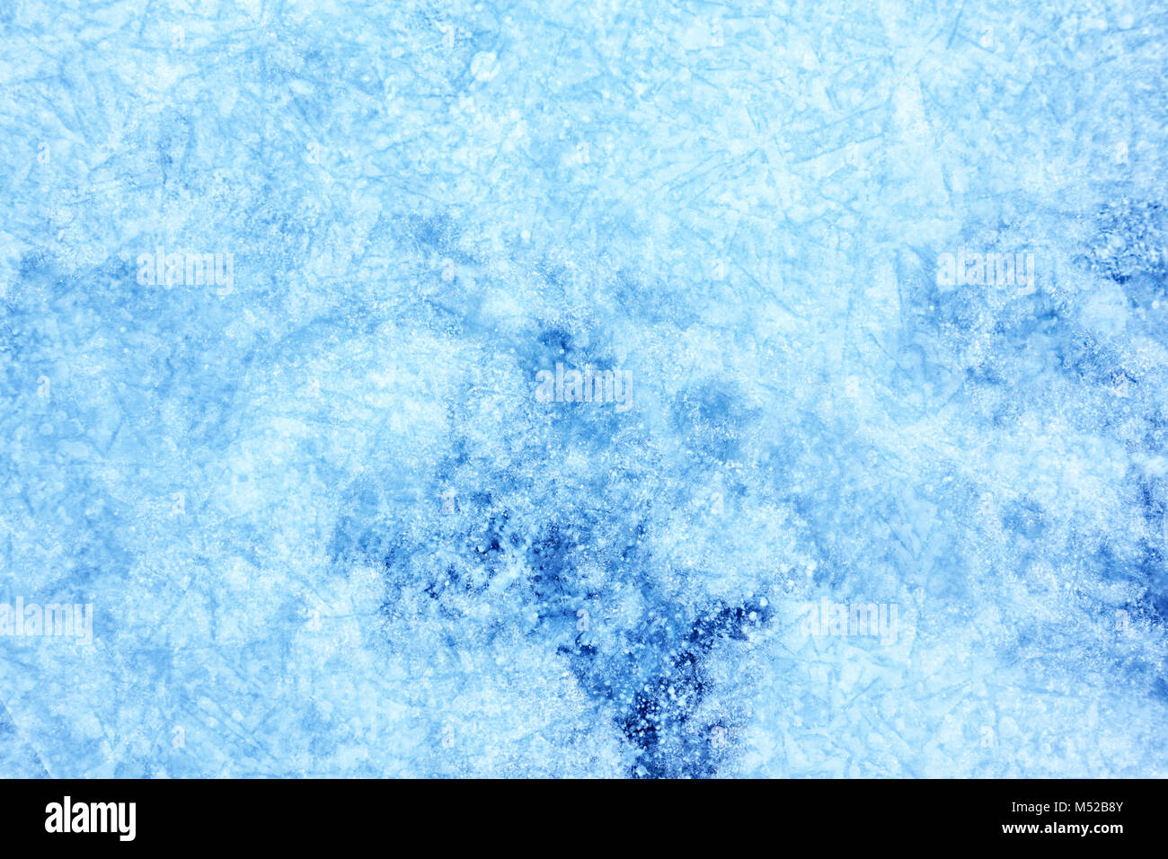 Blue background of Ice texture Stock Photo - Alamy