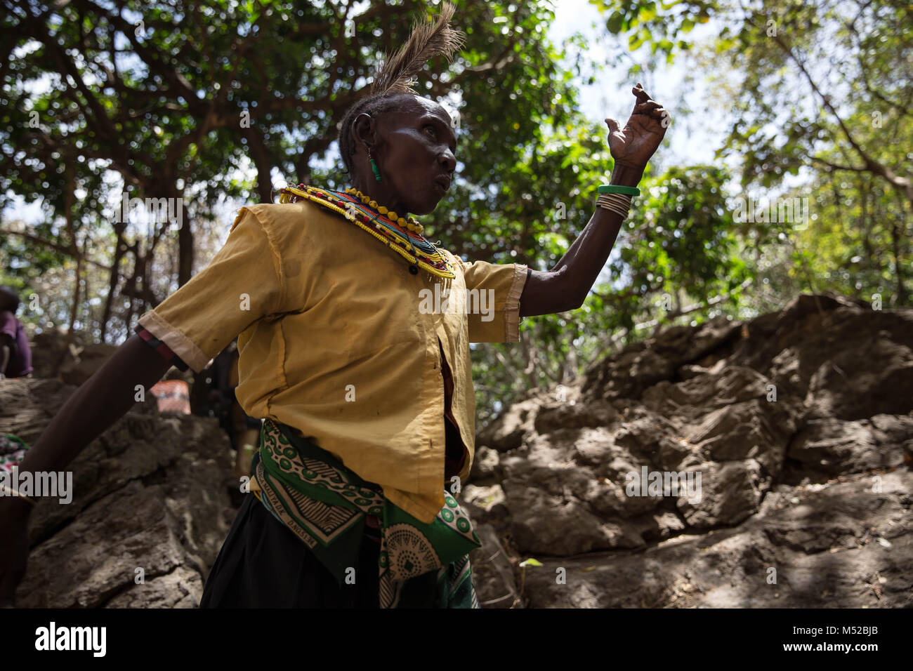 Chepureto Lebul, a former "cutter" and member of the Pokot tribe ...