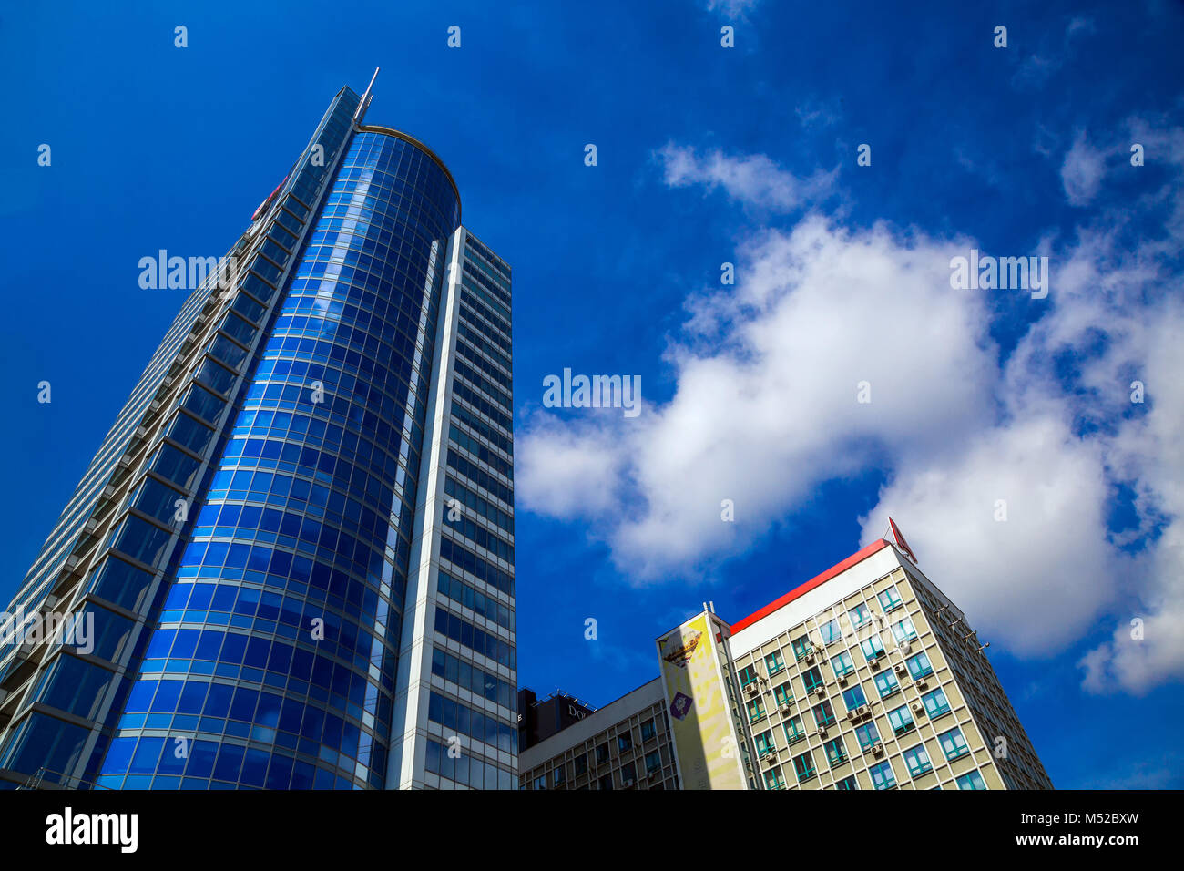 Minsk, modern architecture Stock Photo - Alamy