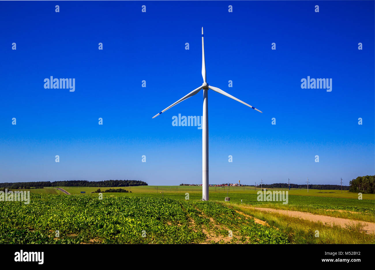 Wind turbine, power generation Stock Photo - Alamy