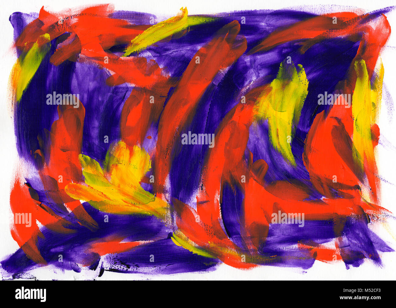 Abstract painting color texture, acrylic color background, knife ...