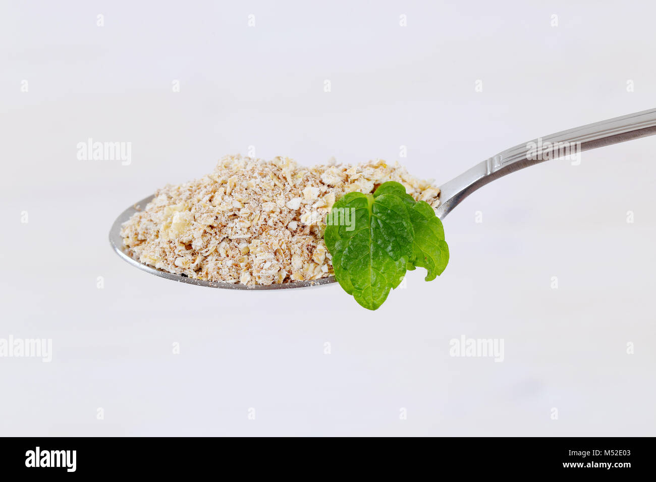 Oatmeal and spoon hi-res stock photography and images - Alamy