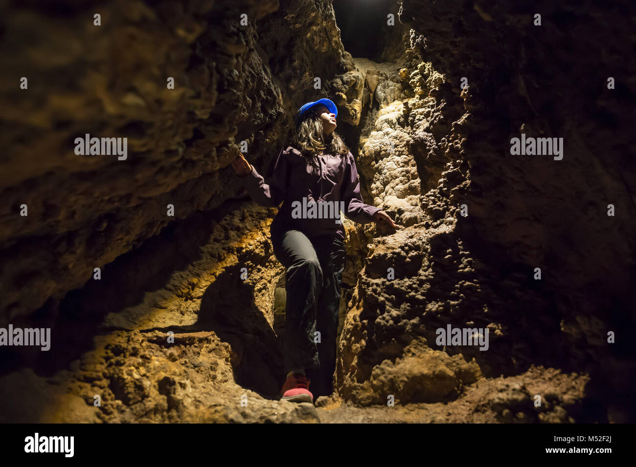 Venetsa Cave in Bulgaria Stock Photo - Alamy