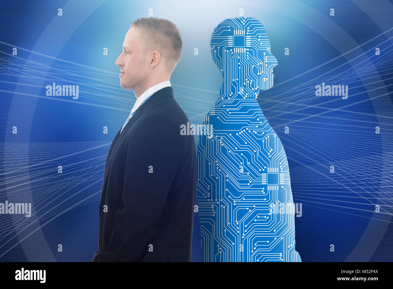 Side back figure hi-res stock photography and images - Alamy