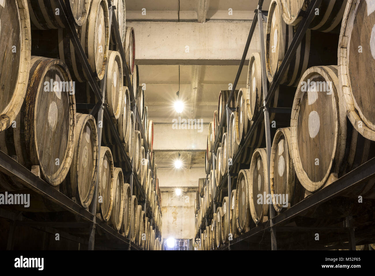Whiskey and brandy distillery Stock Photo - Alamy