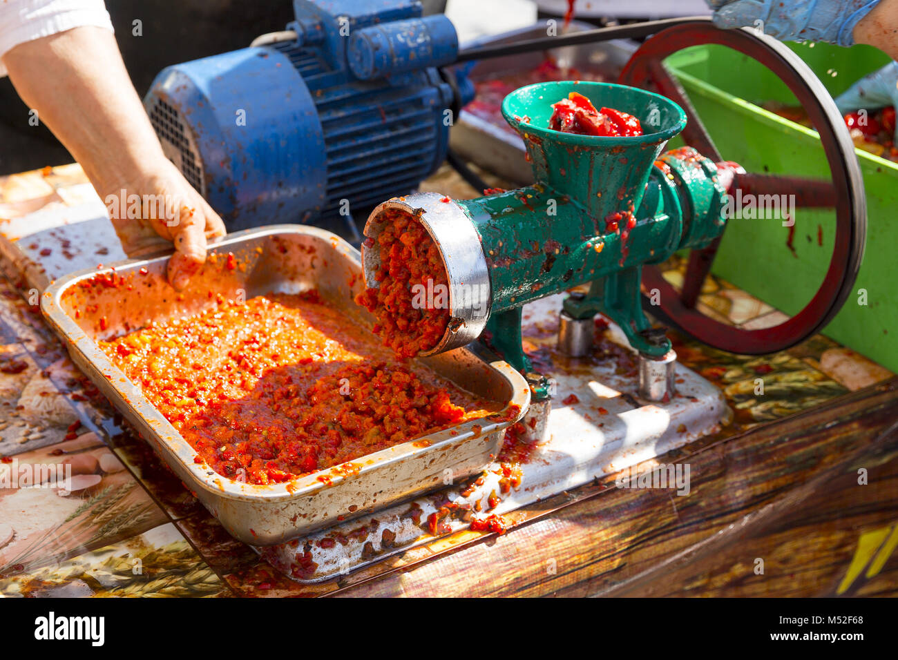 Produce ajvar hi-res stock photography and images - Alamy