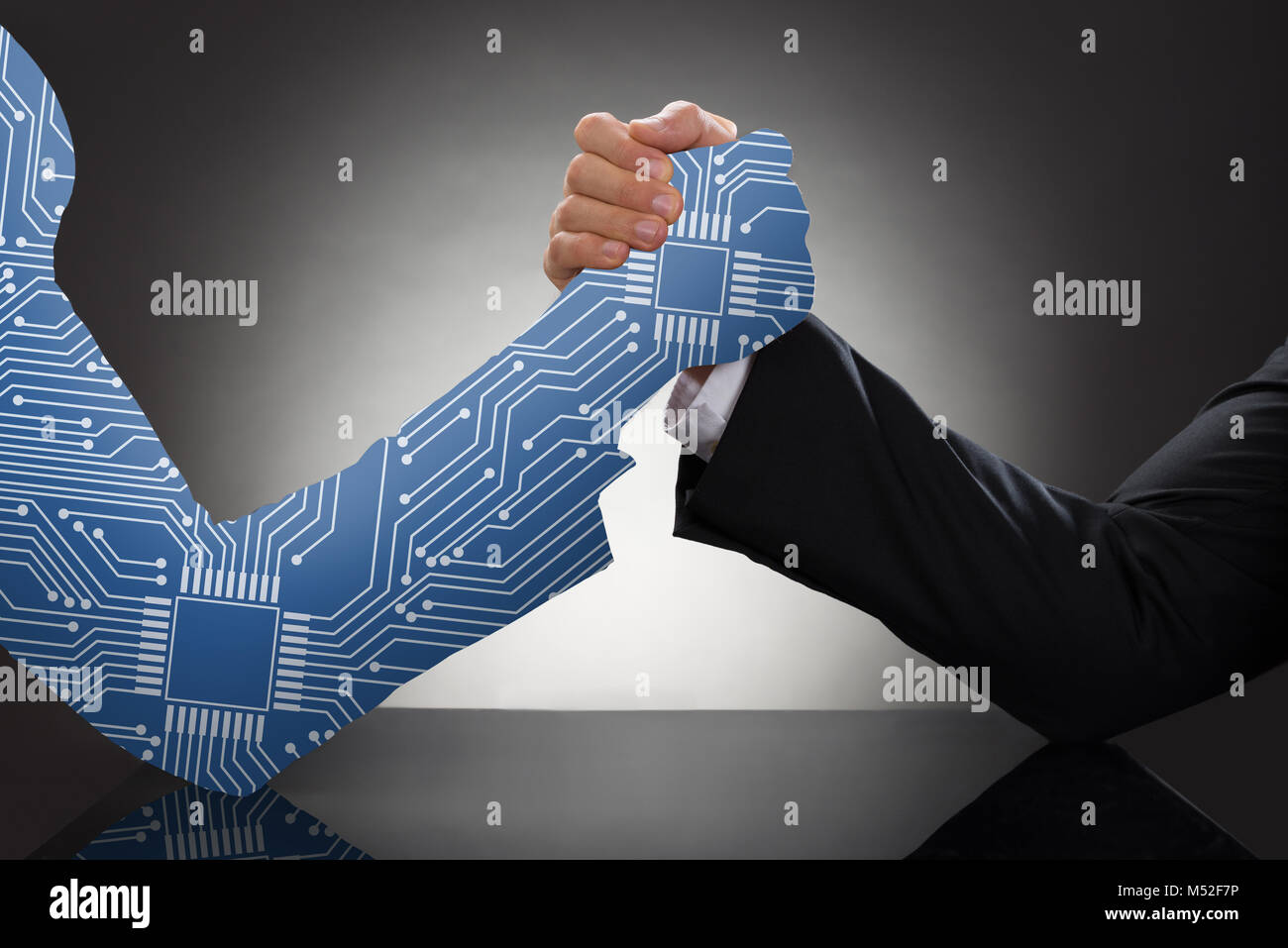 Arm wrestle robot hi-res stock photography and images - Alamy