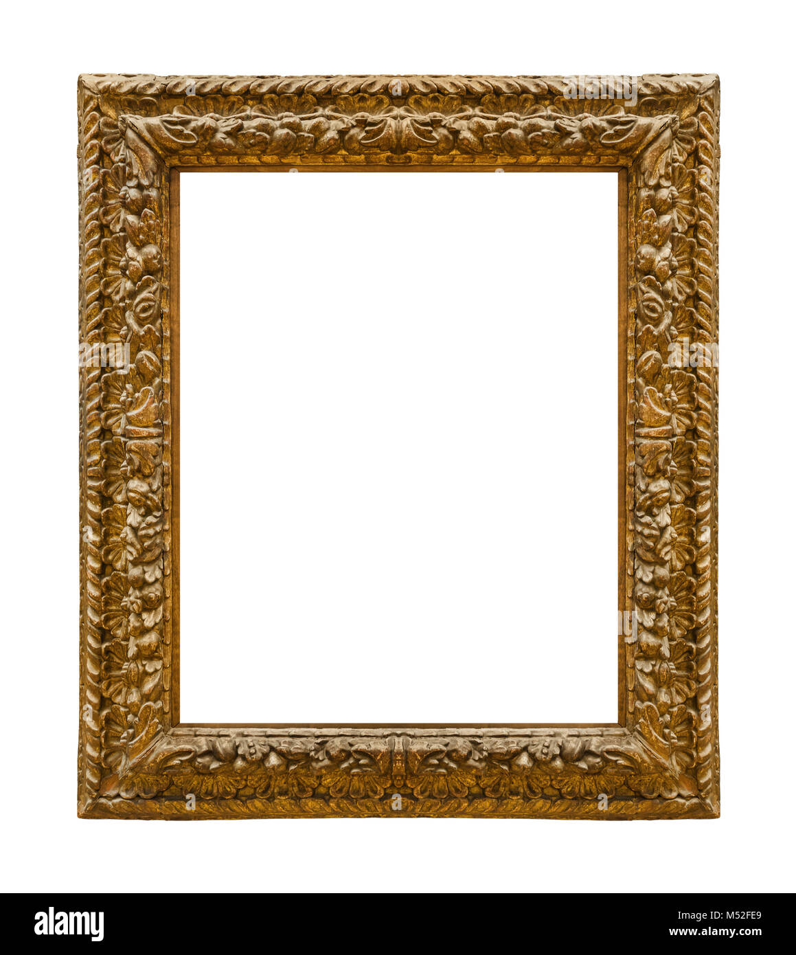 Old wooden picture frame Stock Photo - Alamy