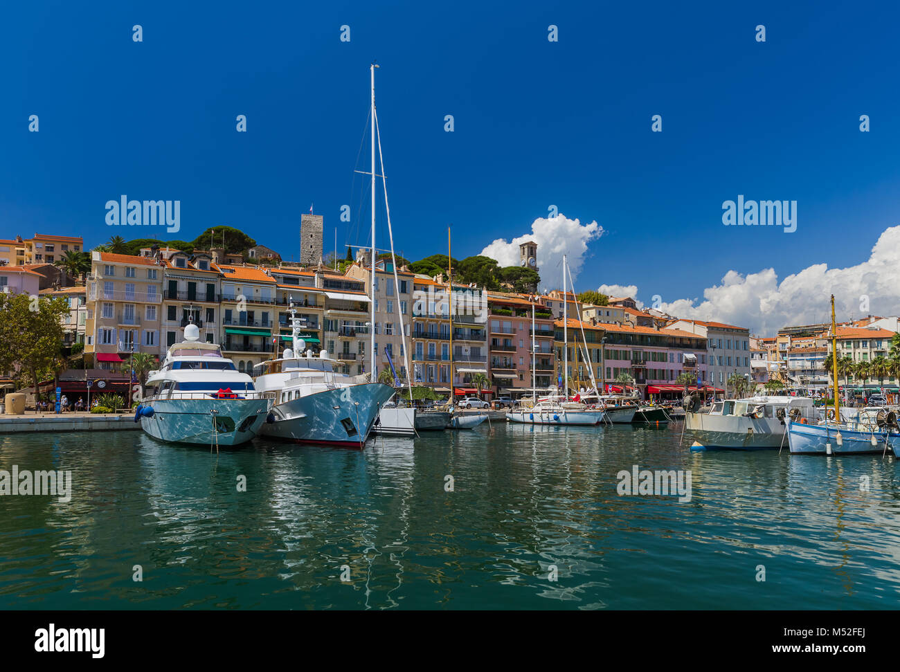 Old town in Cannes - France Stock Photo - Alamy