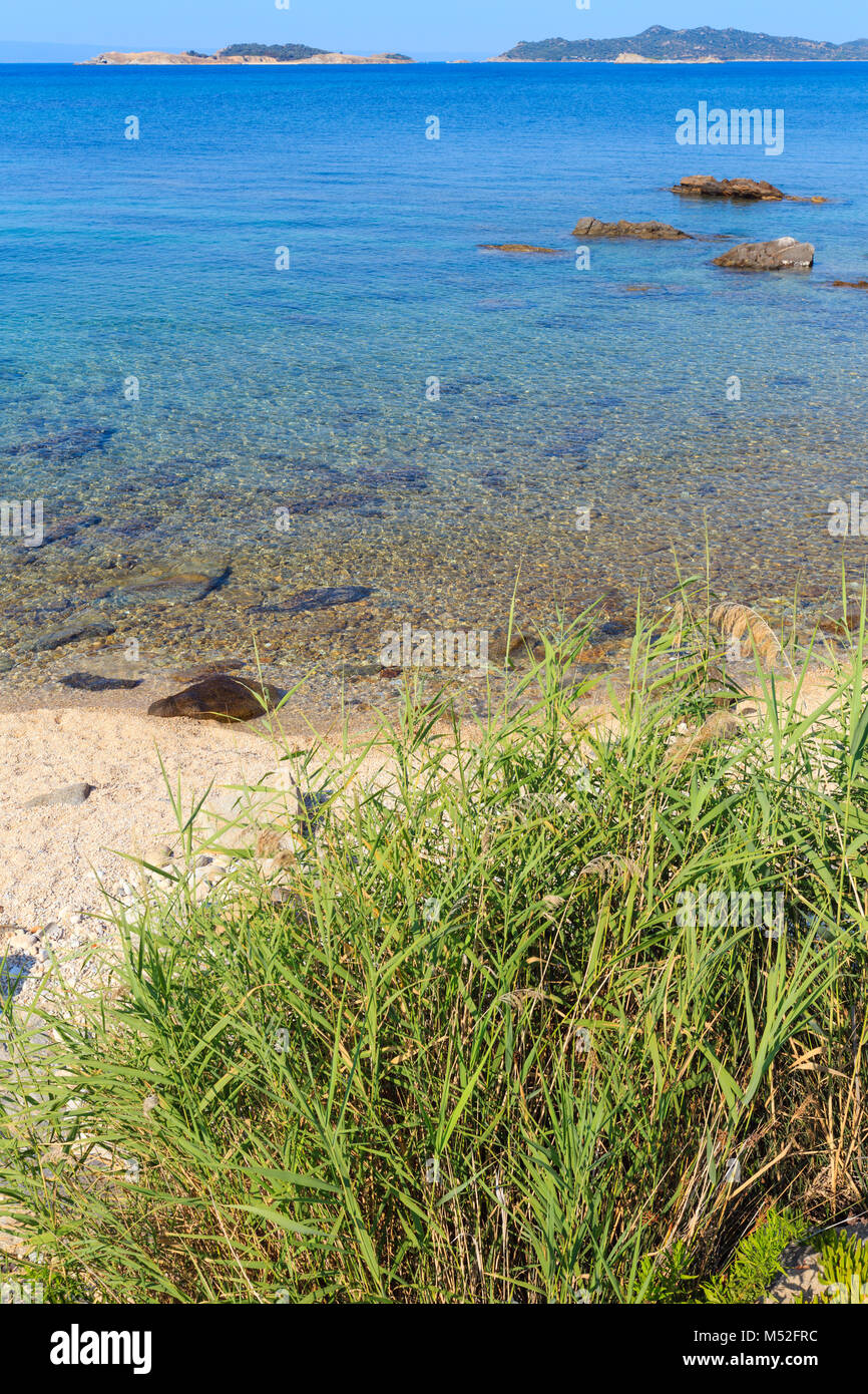 Ouranoupoli coast (Chalcidice, Greece Stock Photo - Alamy