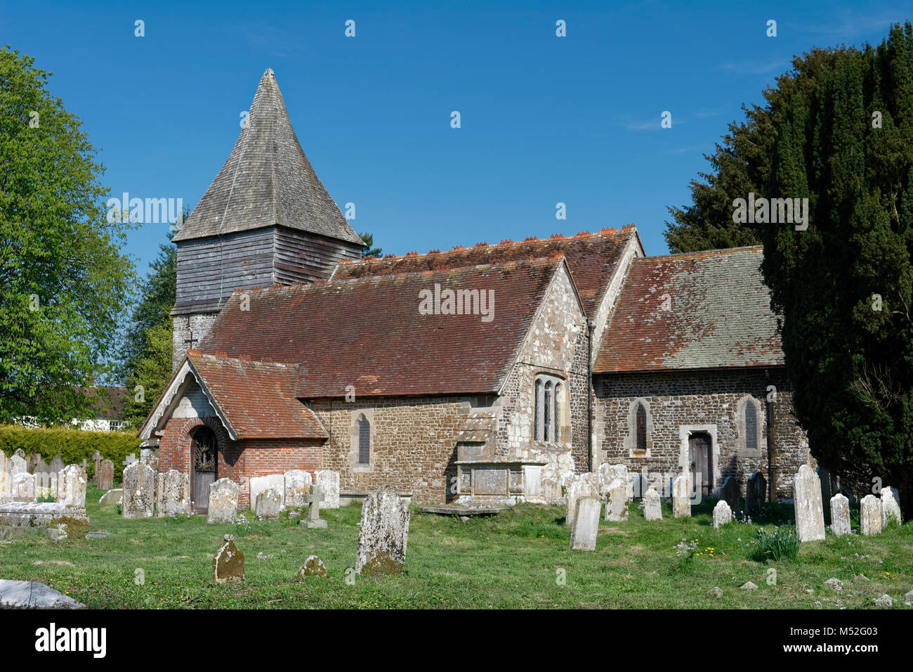 St Peters church,Liss,Hampshire,England Stock Photo - Alamy