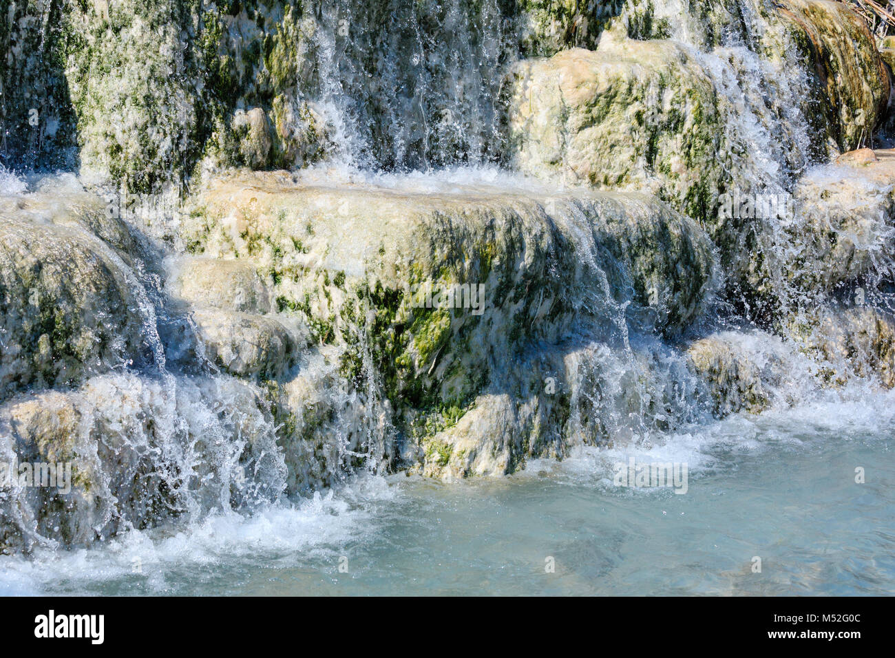 Natural spa Saturnia thermal baths, Italy Stock Photo - Alamy