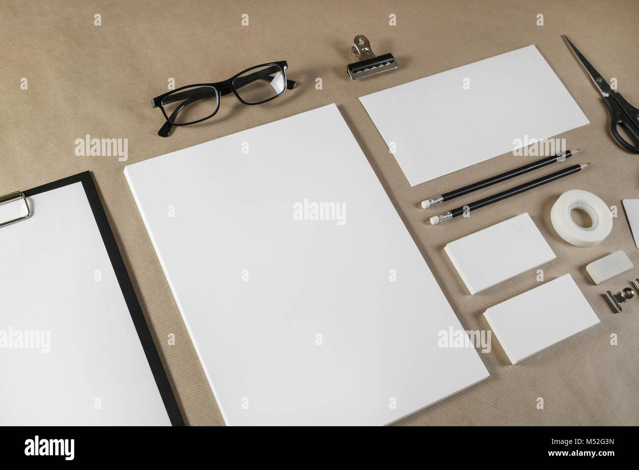 Blank brand template Stock Photo - Alamy
