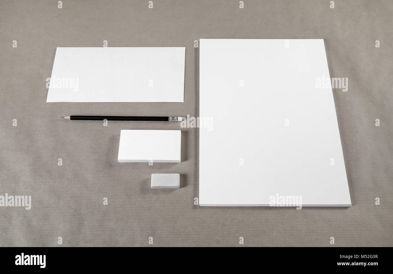 Simple letterhead design hi-res stock photography and images - Alamy