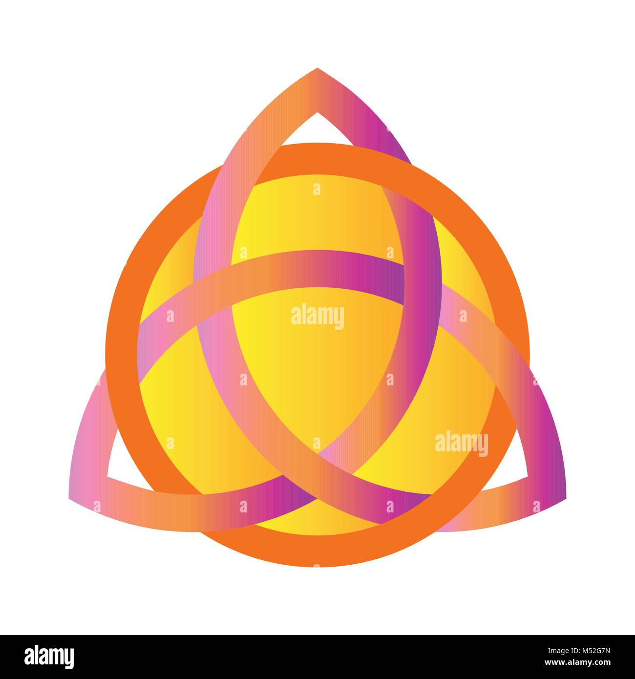 The holy trinity knot hi-res stock photography and images - Alamy