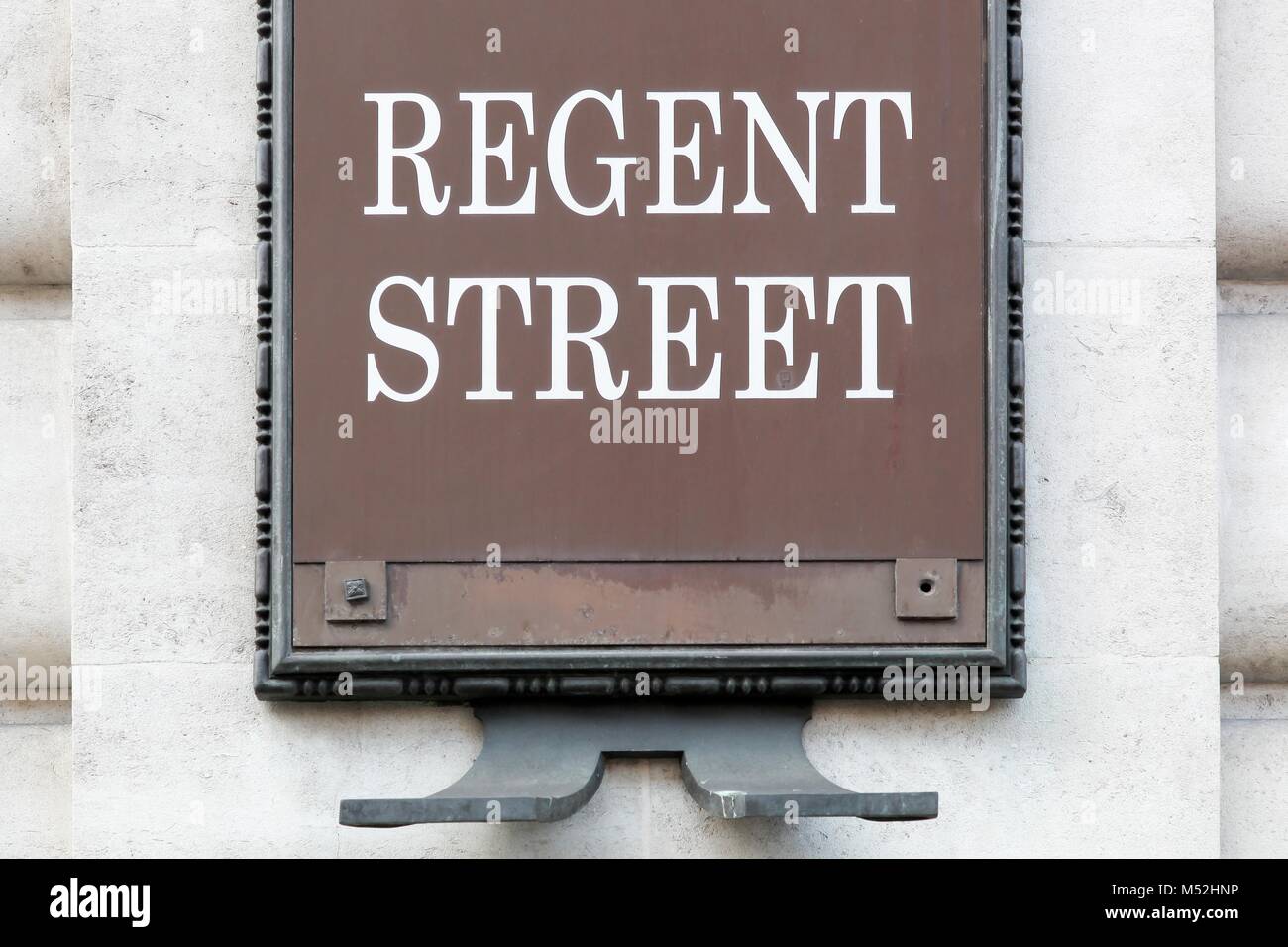 Regent street sign hi-res stock photography and images - Alamy