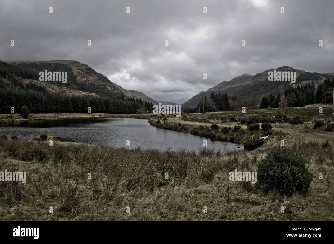 Glen Massan, Argyll Stock Photo - Alamy