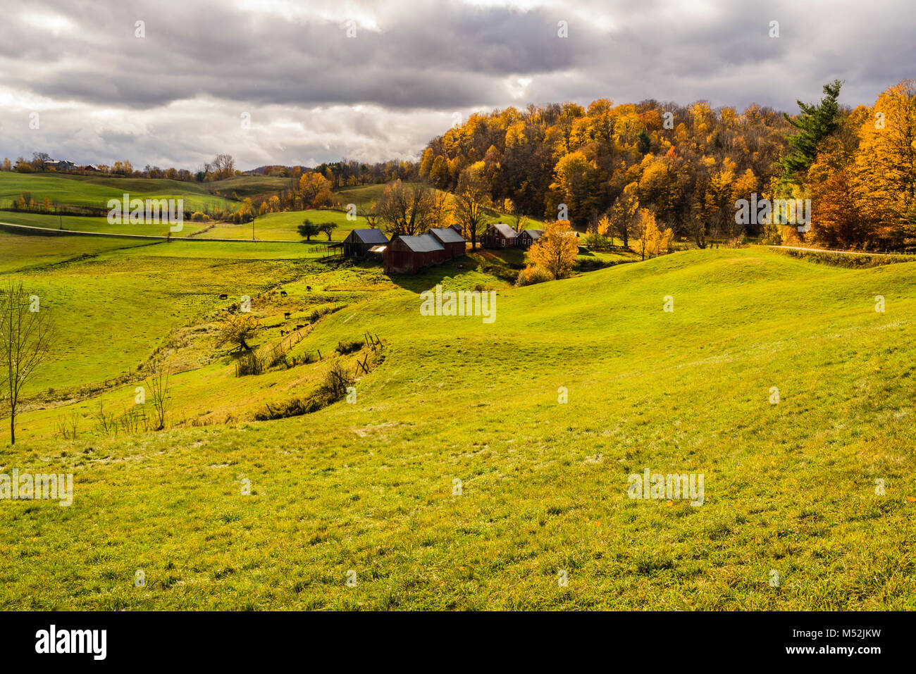 Jenne Farm Reading, Vermont, USA Stock Photo - Alamy