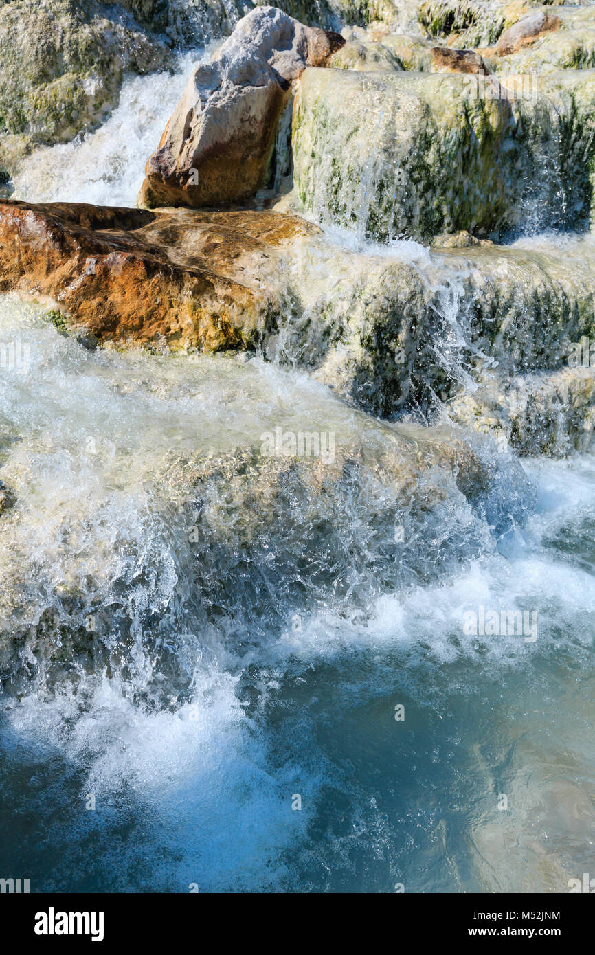 Natural spa Saturnia thermal baths, Italy Stock Photo - Alamy