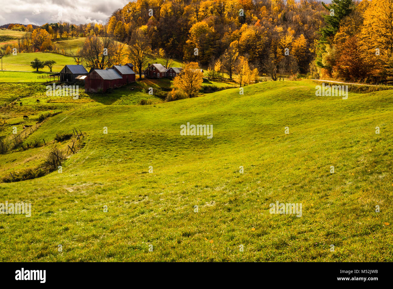 Jenne Farm Reading, Vermont, USA Stock Photo - Alamy