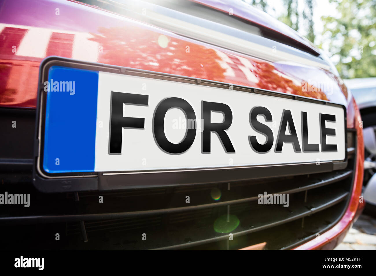 Car sale price sign hi-res stock photography and images - Alamy