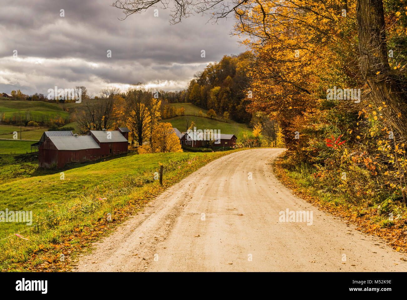 Jenne Farm Reading, Vermont, USA Stock Photo - Alamy