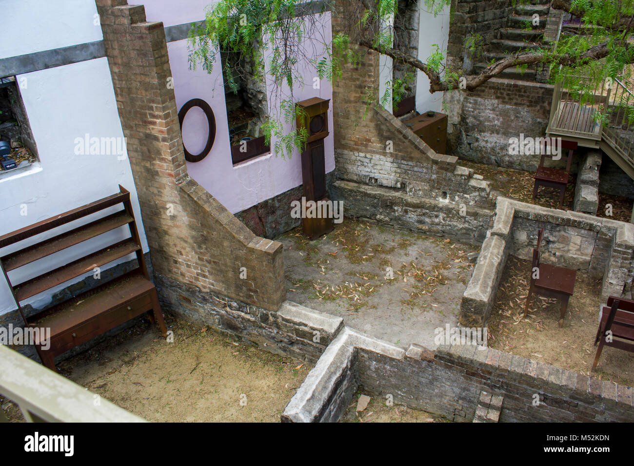 Sydney history secret: Foundation Park in the Rocks Stock Photo - Alamy