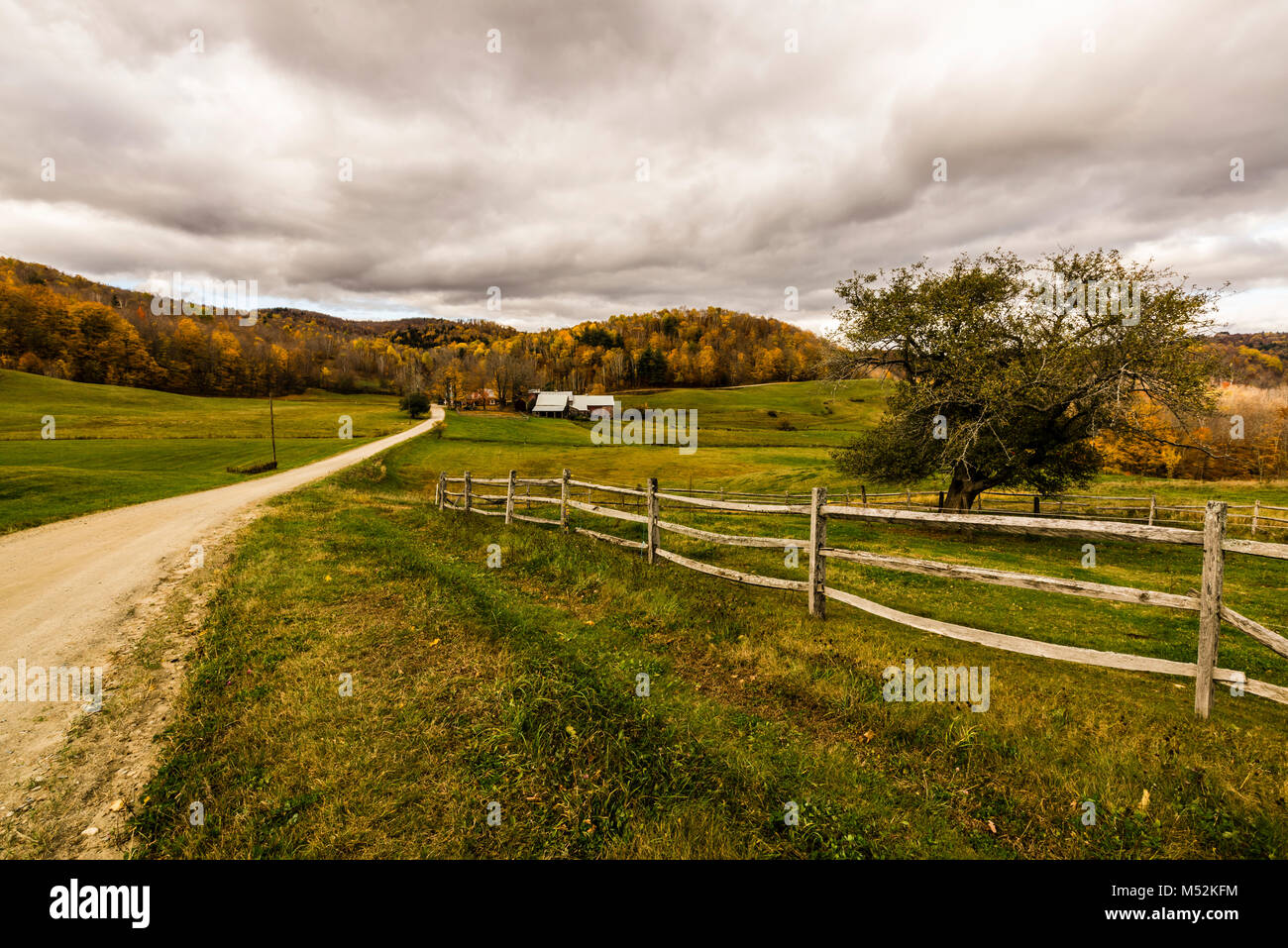 Jenne Farm Reading, Vermont, USA Stock Photo - Alamy