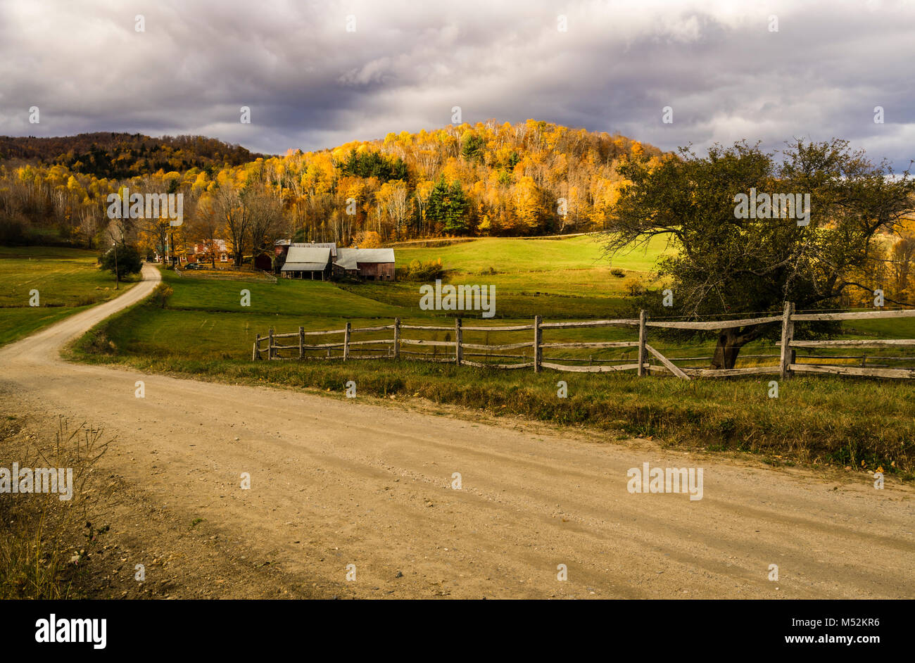 Jenne Farm Reading, Vermont, USA Stock Photo - Alamy
