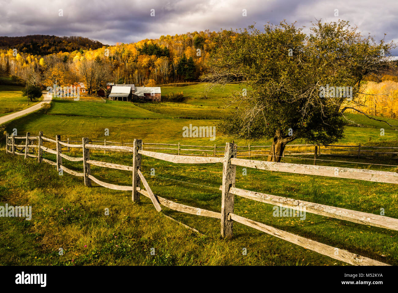 Jenne Farm Reading, Vermont, USA Stock Photo - Alamy