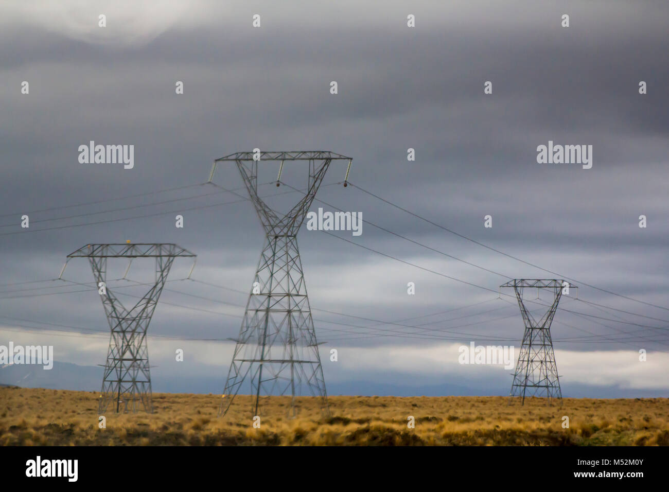 Power pylons hi-res stock photography and images - Alamy