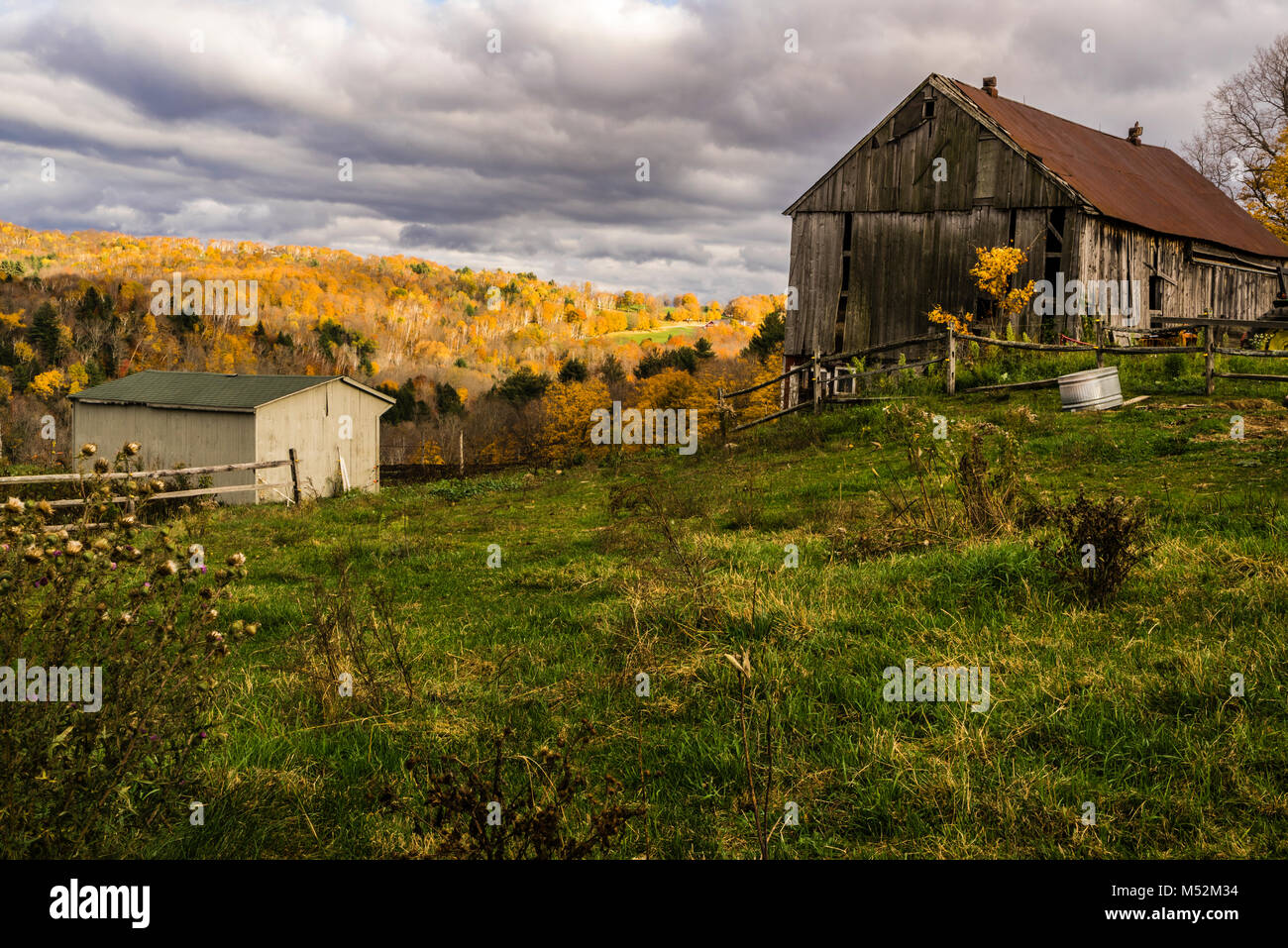Rowlee Farm Reading, Vermont, USA Stock Photo - Alamy
