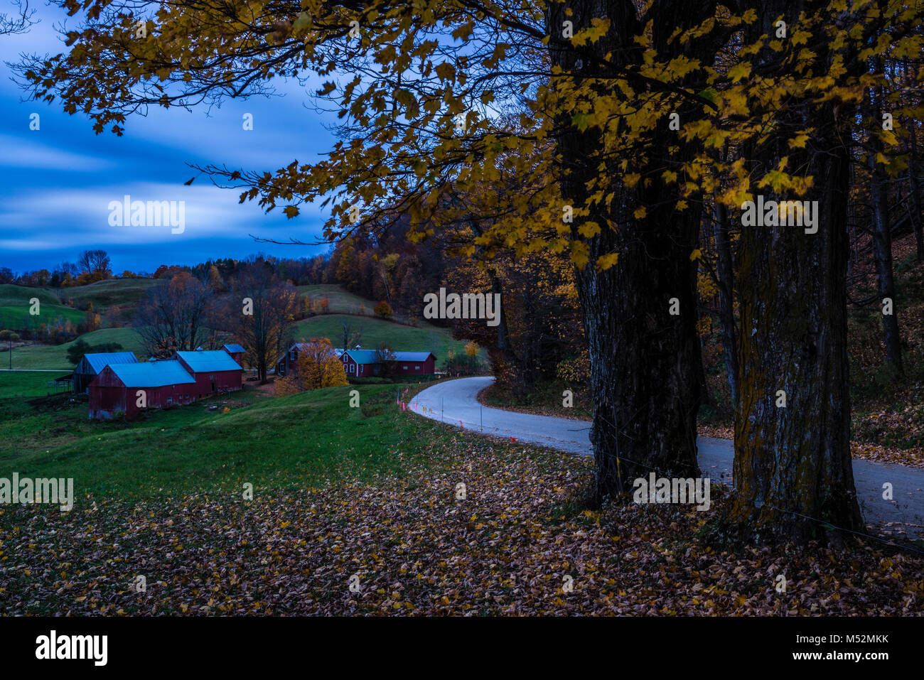 Jenne Farm Reading, Vermont, USA Stock Photo - Alamy