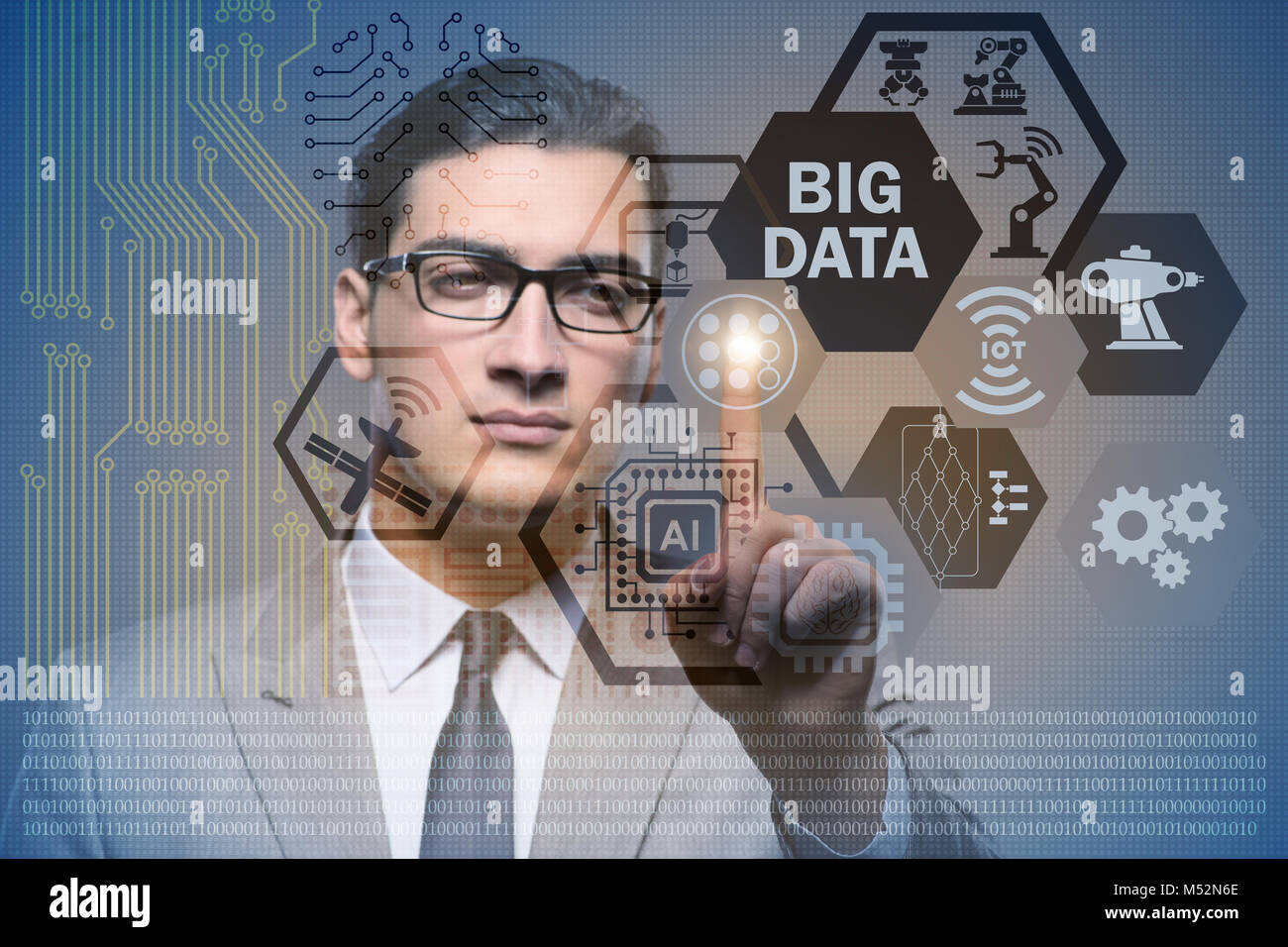 Big data computing concept of modern IT technology Stock Photo - Alamy
