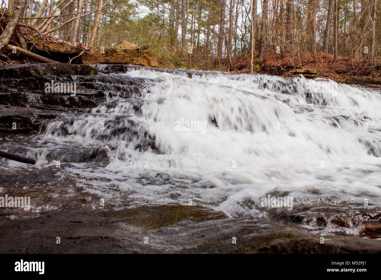 Rushing waterfall after the heavy rains Stock Photo - Alamy